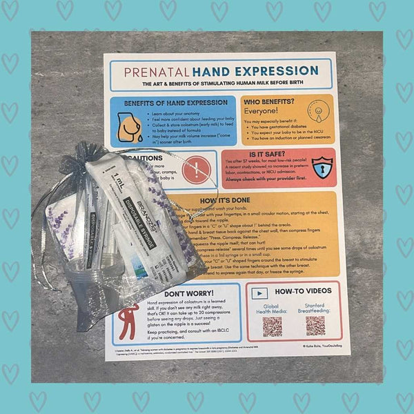 Prenatal Hand Expression Kit - YourDoulaBag